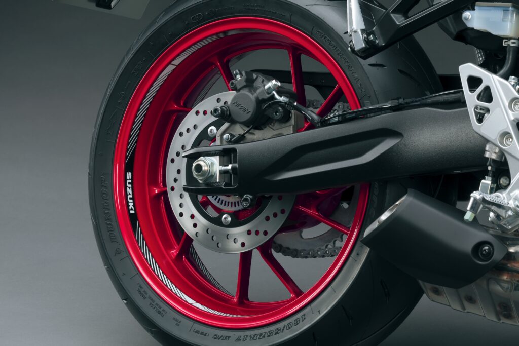 Genuine Suzuki GSX-8R - Wheel Decals (Black) - Padgett's Motorcycles