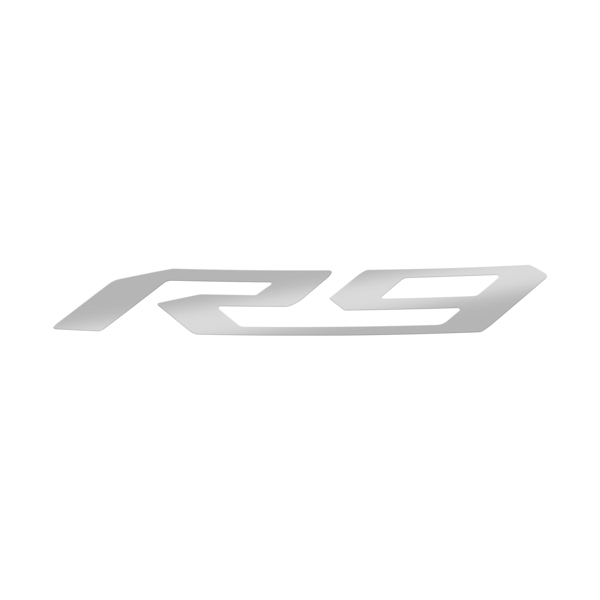 Genuine Yamaha R9 - Rear Wheel Sticker (Silver) - Padgett's Motorcycles