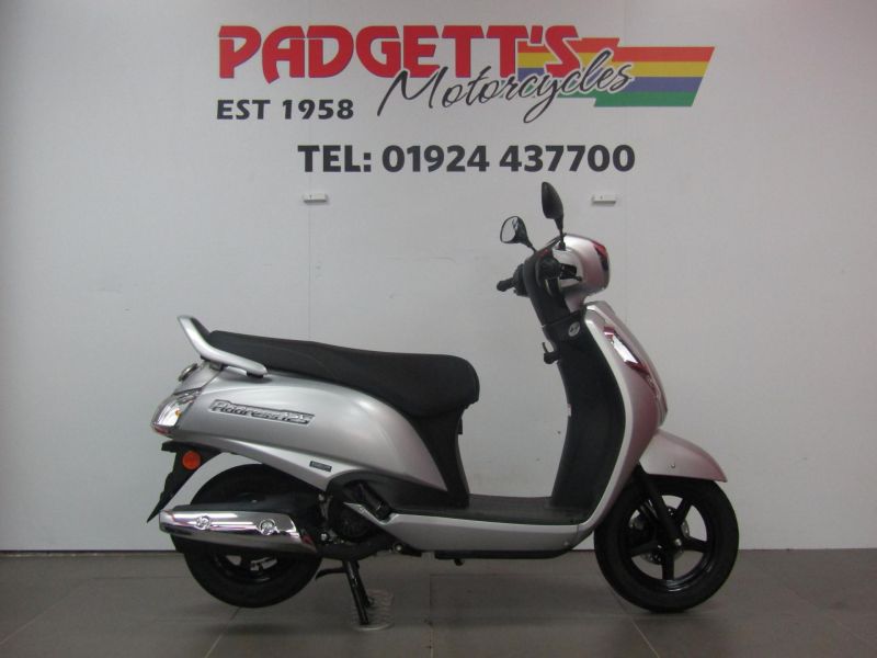 New Suzuki ADDRESS 125 SILVER - Padgett's Motorcycles