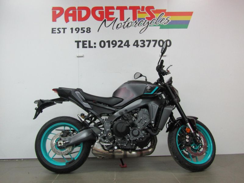 New Yamaha MT-09 Y-AMT CYAN STORM - Padgett's Motorcycles